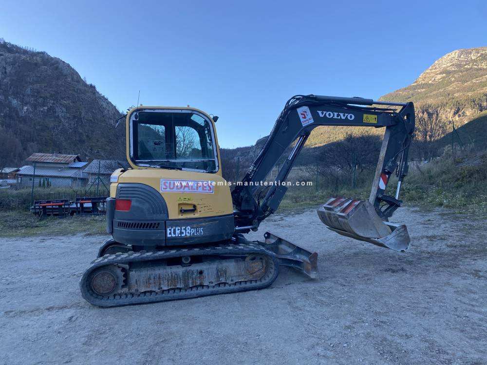 Mini pelles Volvo ECR58 PLUS d’occasion - en stock - Prix : 27000
